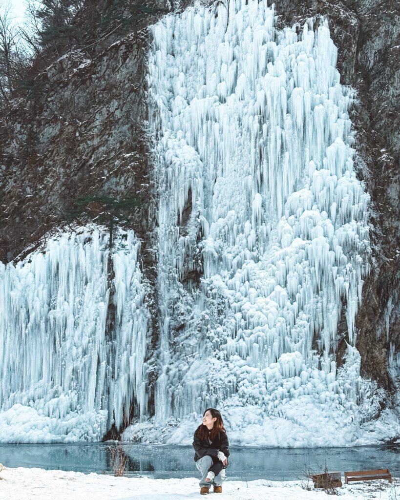 Chasing Winter Magic in Wonju: Pandae Ice Park and Café Stone Creek