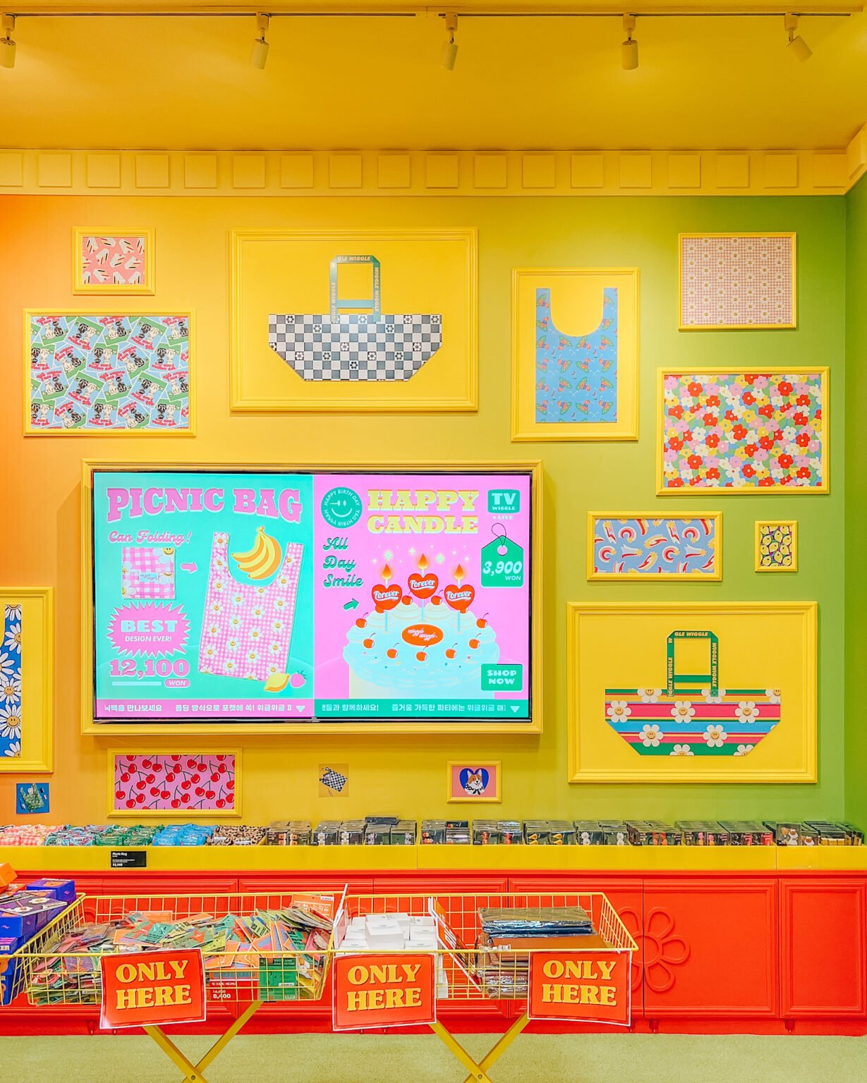 Wiggle Wiggle Zip: A Colorful and Whimsical Shopping Experience in Seoul