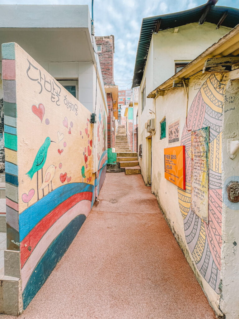 Dakbatgol Mural Village: a lesser known attraction in Busan
